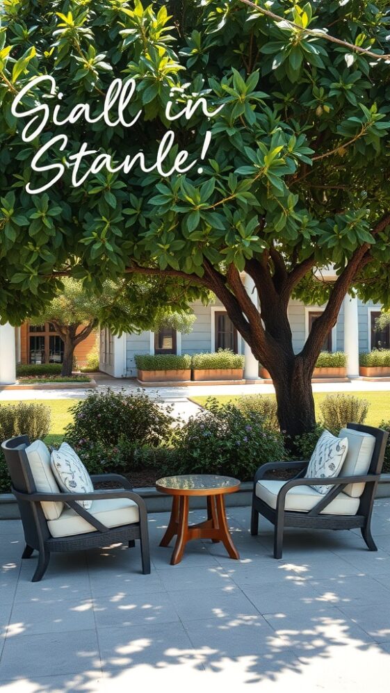 31+ Stunning Under Tree Landscaping Ideas for Your Garden – Eco Garden ...